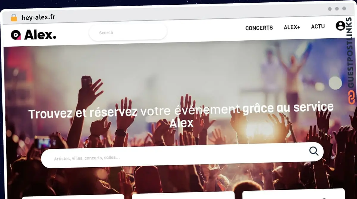 Publish A Guest Post on hey-alex.fr for $289.9 - DoFollow Backlinks ...